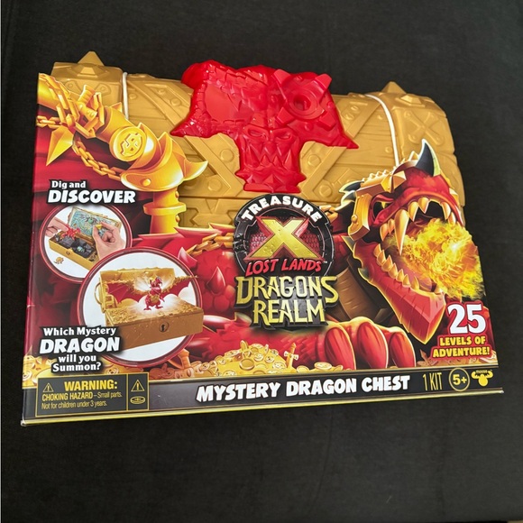 Toys | Treasure X Lost Lands Dragons Realm Mystery Treasure Chest ...